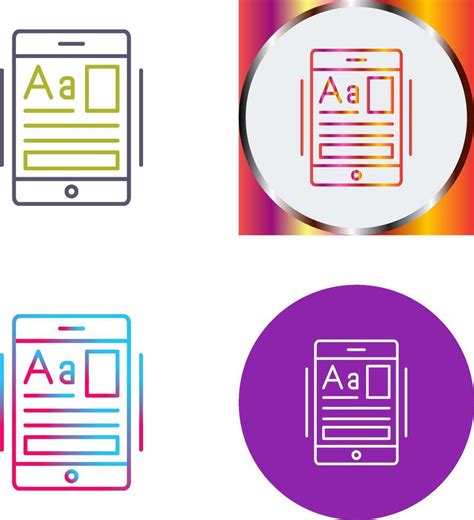 Education App Icon Design 45397244 Vector Art At Vecteezy