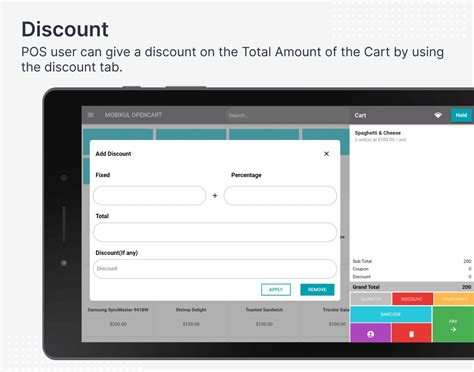 Opencart Native POS App Builder Android Point Of Sale Software WebKul