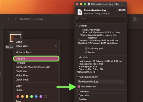 Show Or Hide File Extensions On Mac Iphone And Ipad Macrumors