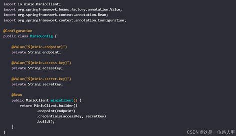 spring boot 整合 minio 实现文件上传功能 minio 上传本地文件 csdn博客