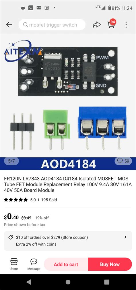 Good Logic Level Mofset Board Modules For Pwm R Wled