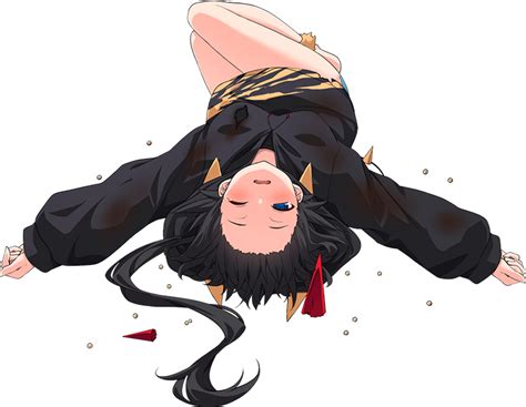 Safebooru 1girl Barefoot Black Hair Black Hood Black Hoodie Full Body