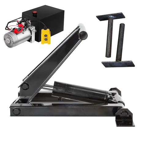 Dump Trailer Bed Scissor Hoist Kit High Grade Hydraulic Lift For Trucks