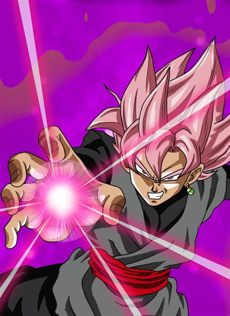 Dragon Ball Super Black Goku Ssj Rose By Ghenny Illustrations On