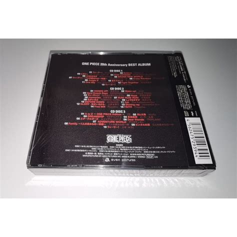 One Piece Th Anniversary Best Album Disc One