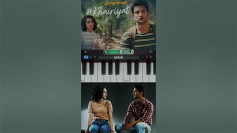 Kheriyat Song Piano Pe Sikhe 1 Minute Me Miss U Ssr🙏🏻 Shorts Piano