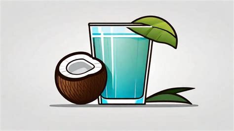 Premium Ai Image Quench Your Thirst With Coconut Water
