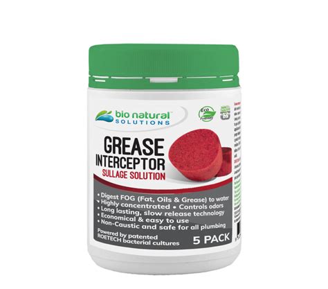 Grease Interceptor Sullage Solution Bio Natural Solutions