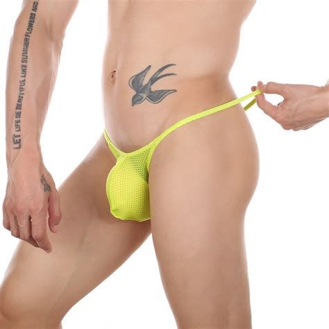 Mens Mesh Underwear Trendy Undies