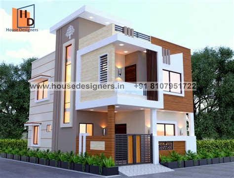 Duplex Front Elevation Designs For Small Houses