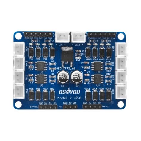 Osoyoo Flexirover Basic Robot Car For Raspberry Pi Running 520 Motor With Mecanum Wheel Model