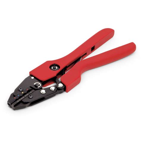 22 8 Awg Heat Shrink Terminal Ratcheting Crimper Kimball Midwest