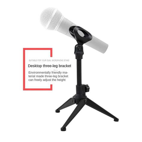 Jual Stand Mikrofon Desktop Microphone Holder Standmic Stan Stend Sten