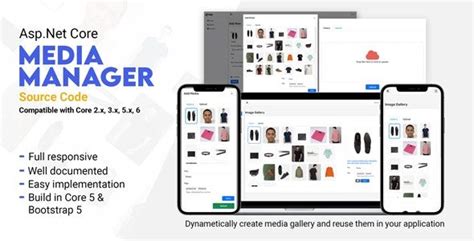 Media Manager Asp Net Core Mvc Advanced Gallery Image Media Manager