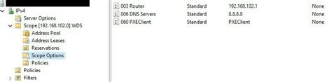 configure dhcp to use ip range on separate vlan networking
