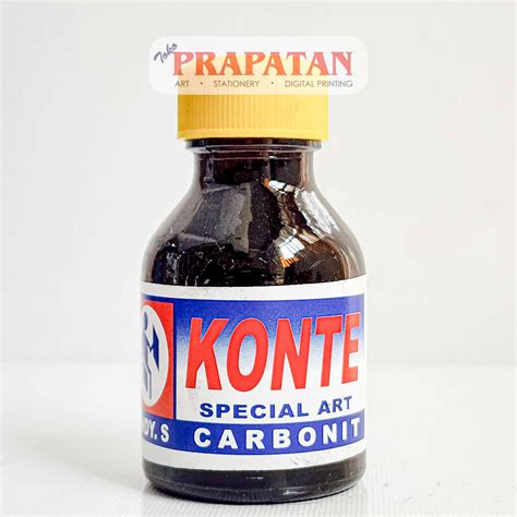 Jual Konte Bubuk Arang Andy S 60ml Carbonit Conte Powder Shopee Indonesia