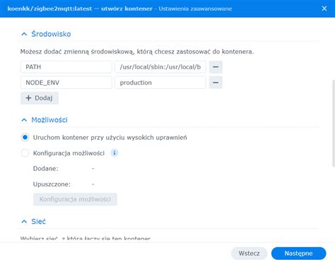Home Assistant Na Synology Docker Container Manager Zigbee Mqtt