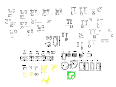 Articles Sanitaires Dans Autocad Téléchargement Cad Gratuit 68374