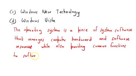 SOLVED Which Version Release Represented The First In Which Microsoft