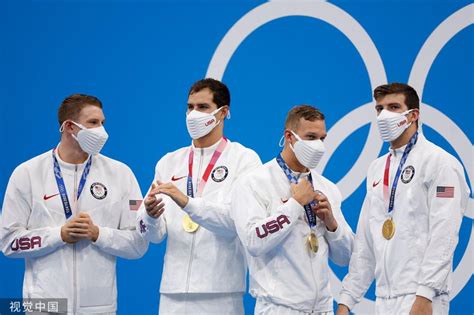 男子4x100混接力 美国队破世界纪录夺冠 中国队犯规体育央视网