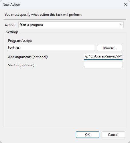 Delete Files Older Than X Days Automatically Using Task Scheduler On Windows 11 Nortek Support