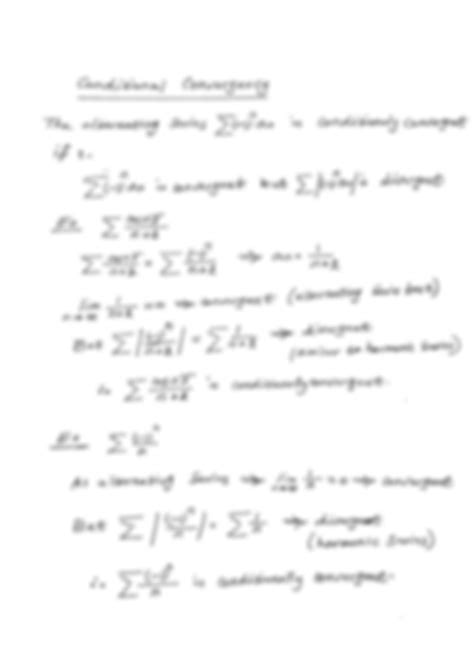 Solution Alternating Series Test Of Alternating Series Conditional Convergency Absolute