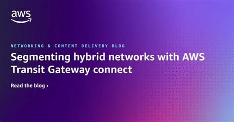 Dennis Lin On Linkedin Segmenting Hybrid Networks With Aws Transit
