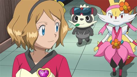 Serena Pancham And Braixen  Pokemon Random Pokemon Pokemon Stuff