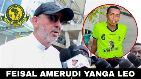 TAARIFA NJEMA Alichokisema Kocha Nabi Muda Huu Athibitisha Hili FEI