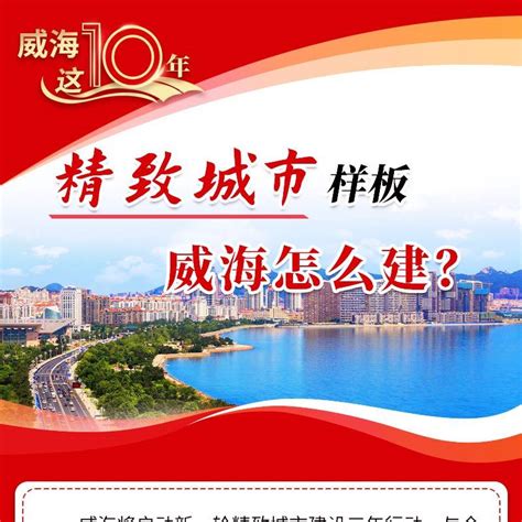 威海这十年丨精致城市样板威海怎么建 王雪云 新闻 单继瑶