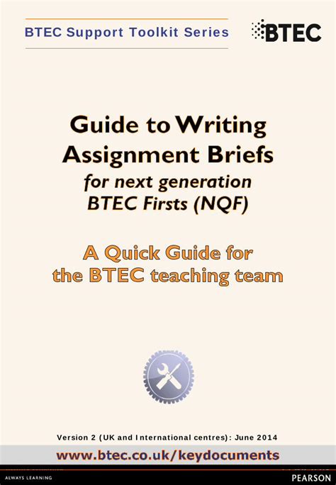 pdf guide to writing assignment briefs dokumen tips