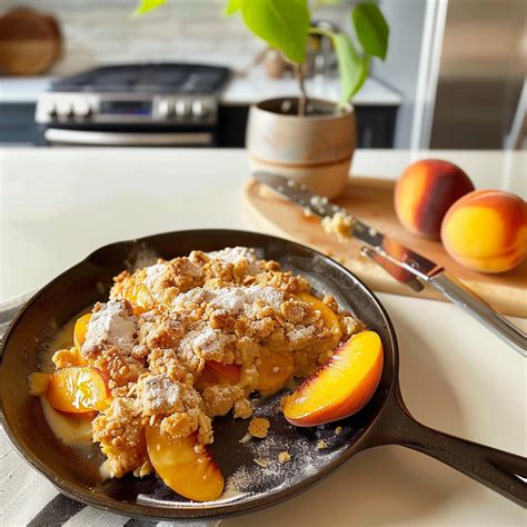 Fresh Peach Crumble