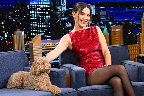 Millie Bobby Browns Dog Makes Adorable Cameo On The Tonight Show