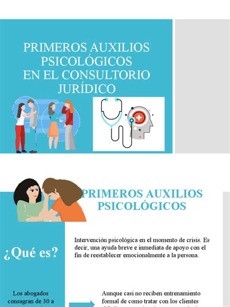 Primeros Auxilios Psicologicosppt Pdf Empatía Las Emociones