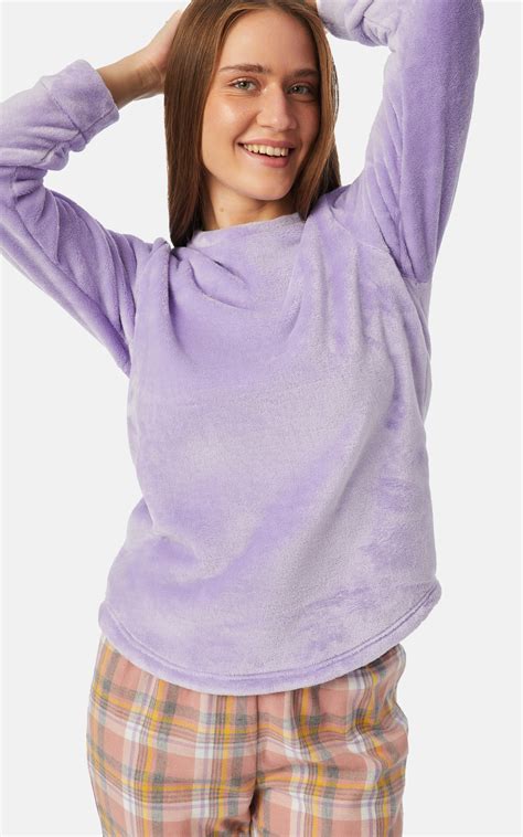Γυναίκα Πυζάμα Χειμερινή Cozy Fleece Γυναικεία Πυτζάμα