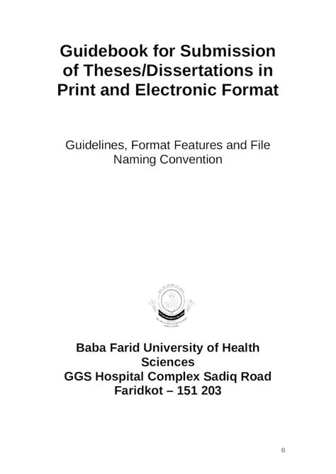 doc thesis guidliness dokumen tips
