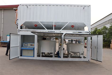 Container Type Grout Mixing Plant Shotcrete Machinegrouting Machine