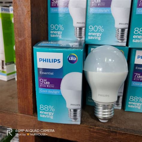 Philips Led Watt Essential Bohlam Lampu Philips Lazada Indonesia