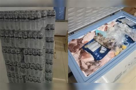 男子吐槽妈妈喜欢囤货，水米面条都按吨囤，打开冰箱一看羡煞网友