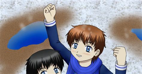 男の子 まだまだ寒さが残っていますが 我道歩武（わがみちあゆむ）のイラスト Pixiv