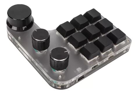 Teclado Macro Custom Mini 9 Teclas 3 Botones Programable Cuotas
