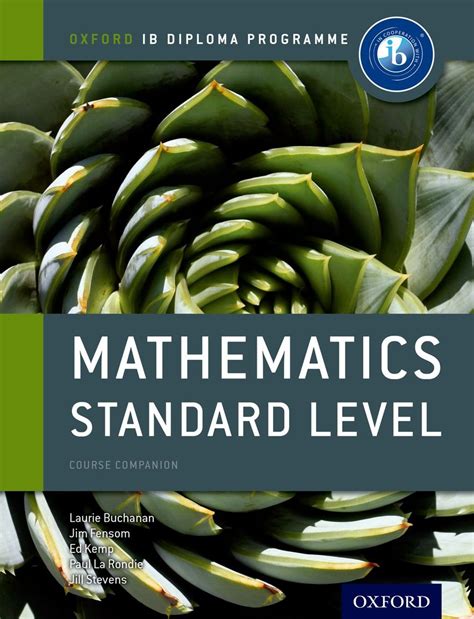 Ib Course Book Maths Standard Level Per Le Scuole Superiori Con