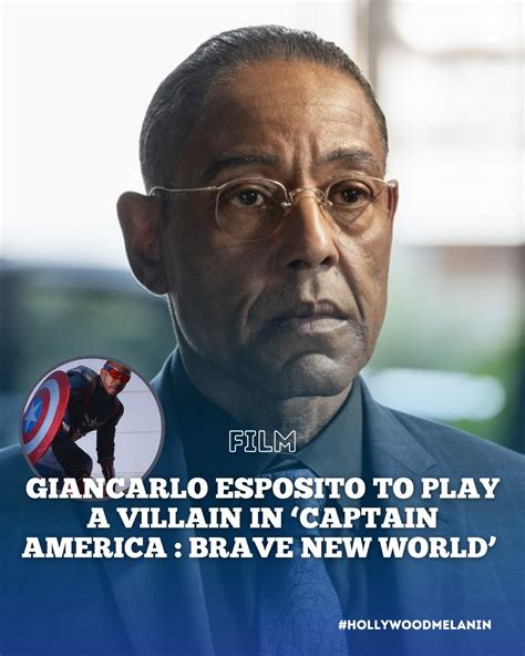 Giancarlo Esposito In Joining The Mcu The Breakingbad Star Is Set To Play A Villain In