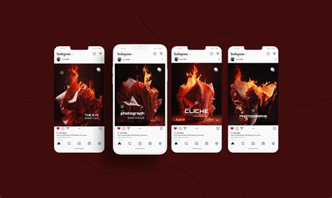 Instagram Poster Design On Behance