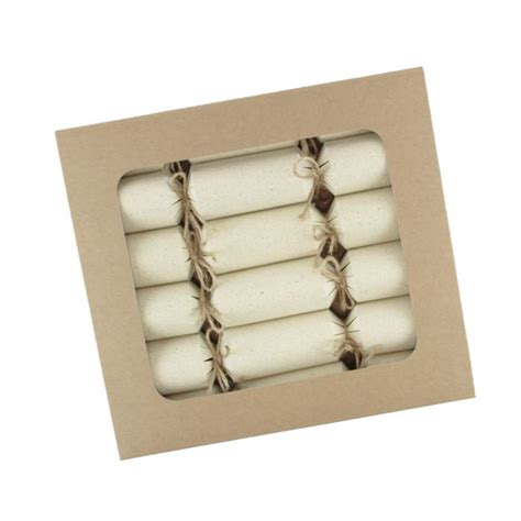 Green Planet Living Eco Friendly Wildflower Christmas Crackers Plain
