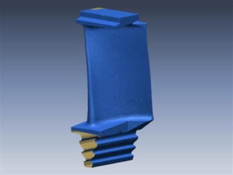 Reverse Engineering Turbine Blade