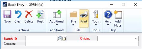 Batch Recovery In Dynamics Gp Alacartegp Dynamics Gp Consulting