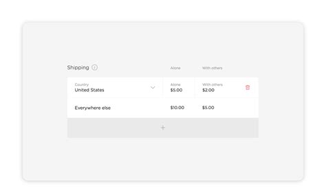 Charge Shipping For A Product Big Cartel Help