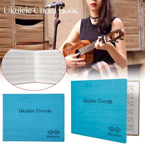 Portable Ukulele Chart Book Ukulele Melody Songboo Vicedeal