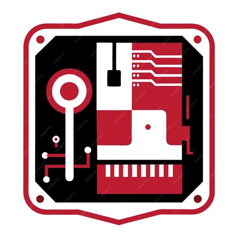 Premium Vector Computer Hardware Components Parts And Devices Featuring Motherboard Vector